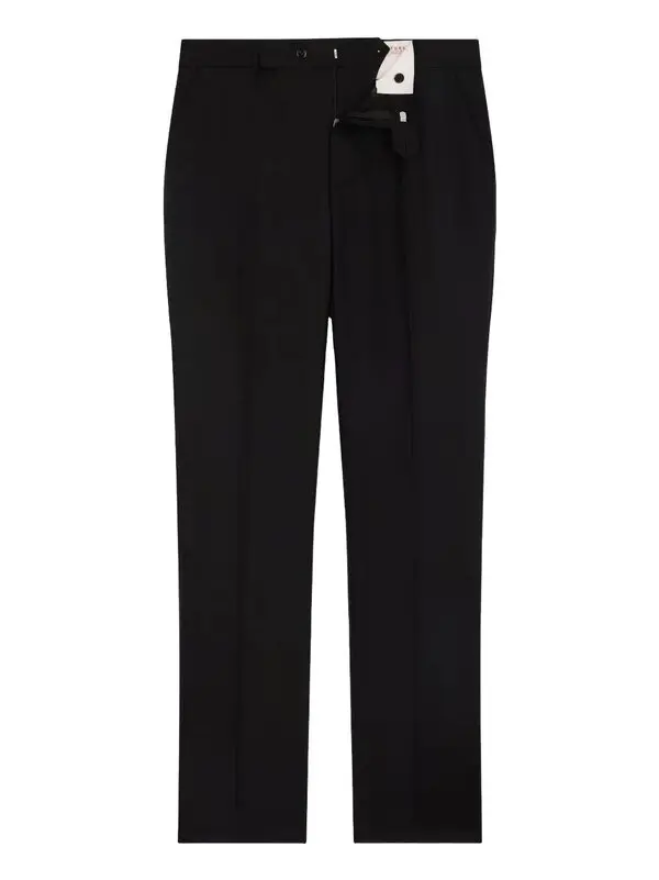 FURSAC Concealed-fastening Straight Trousers - Black