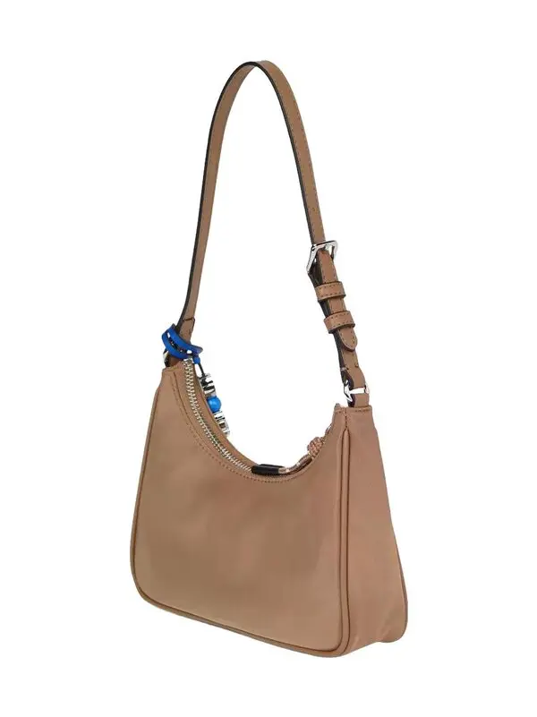 Karl Lagerfeld Logo Plaque Shoulder Bag - Neutrals