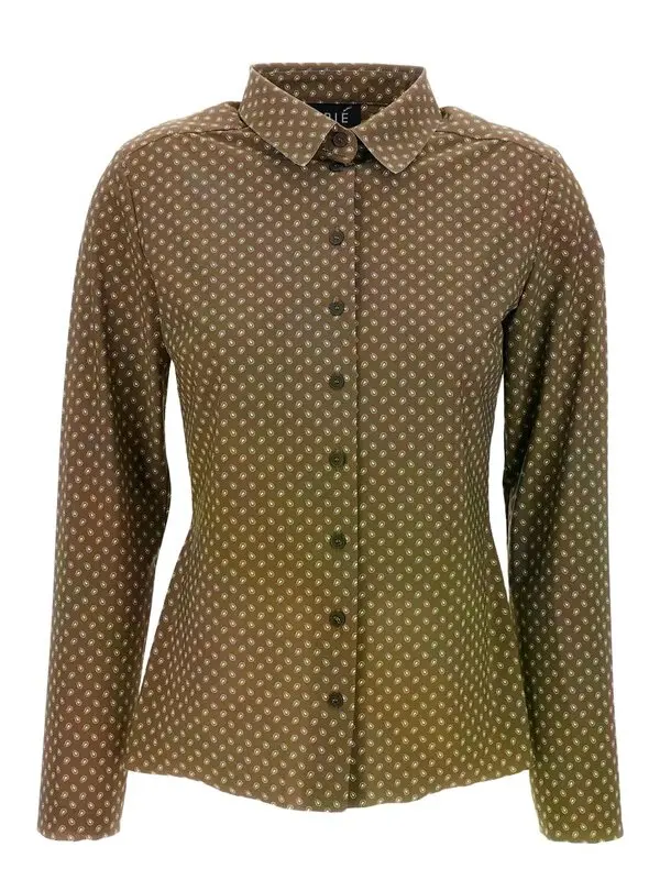 IRIE' Irie Paisley Print Shirt - Brown