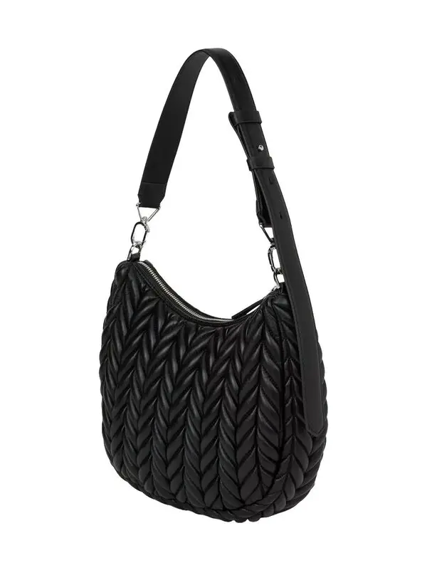 Karl Lagerfeld Small K/weave Tote Bag - Black