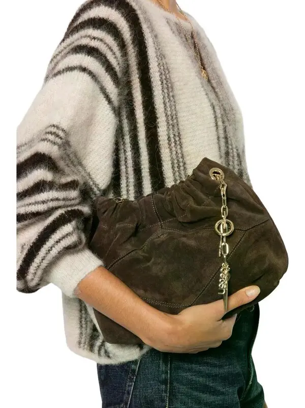 Ba&sh Suede Tote Bag - Brown