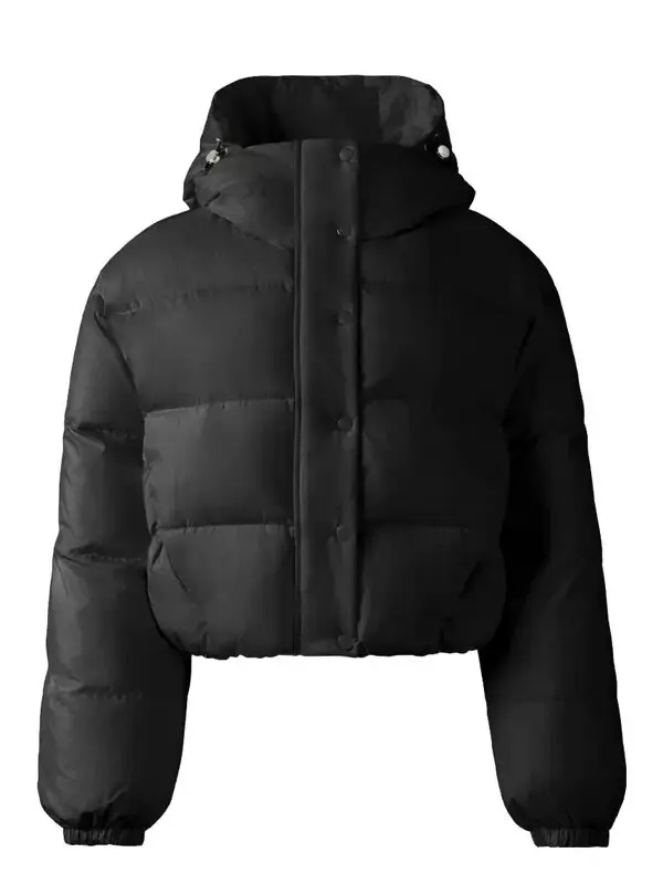 Perfect Moment Cropped Puffer Jacket - Black