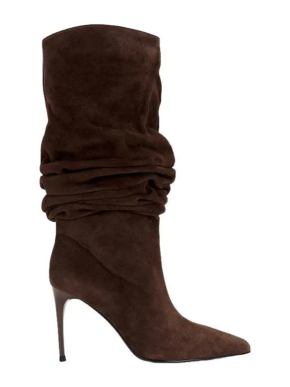 MICHAEL COSTELLO X Revolve Marie Boot - Chocolate