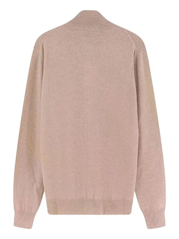 FILIPPO DE LAURENTIIS Zip-fastening Cardigan - Neutrals