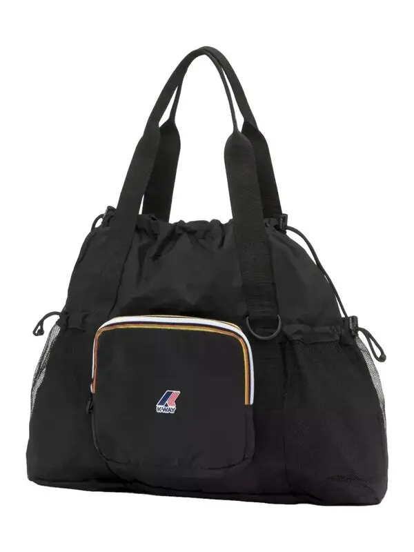 K-WAY Drawstring Tote Bag - Black