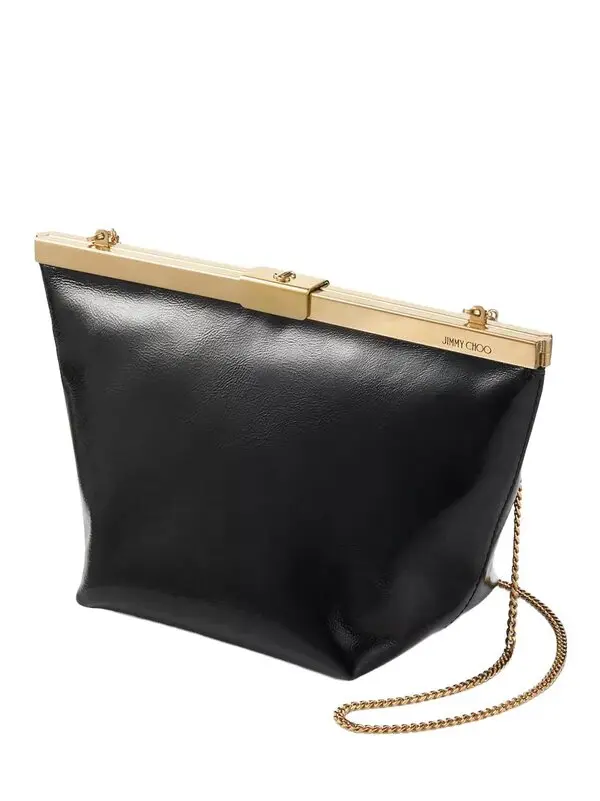 JIMMY CHOO Ganache Clutch Bag - Black