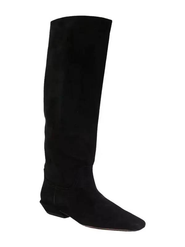 Paris Texas 25mm Bettina Pointed-toe Boots - Black