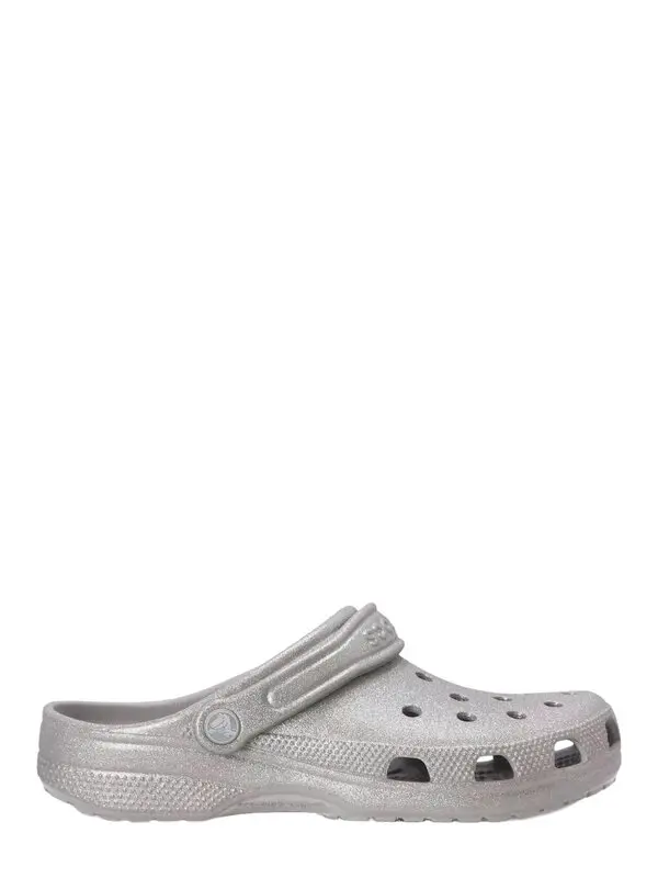 CROCS Classic Glitter U Clogs - Silver