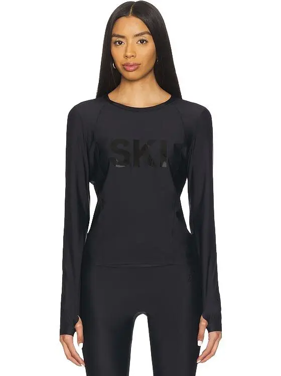 Perfect Moment Crew Baselayer Top In . Also - Black