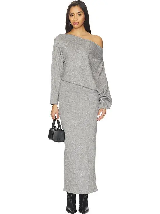 Ronny Kobo Matthieu Dress In . Also - Grey