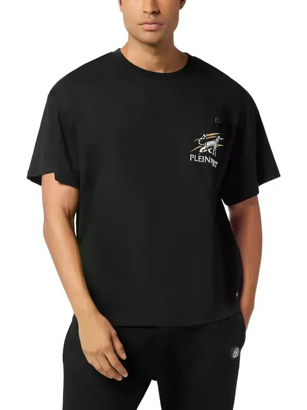 PLEIN SPORT Graphic-print T-shirt - Black
