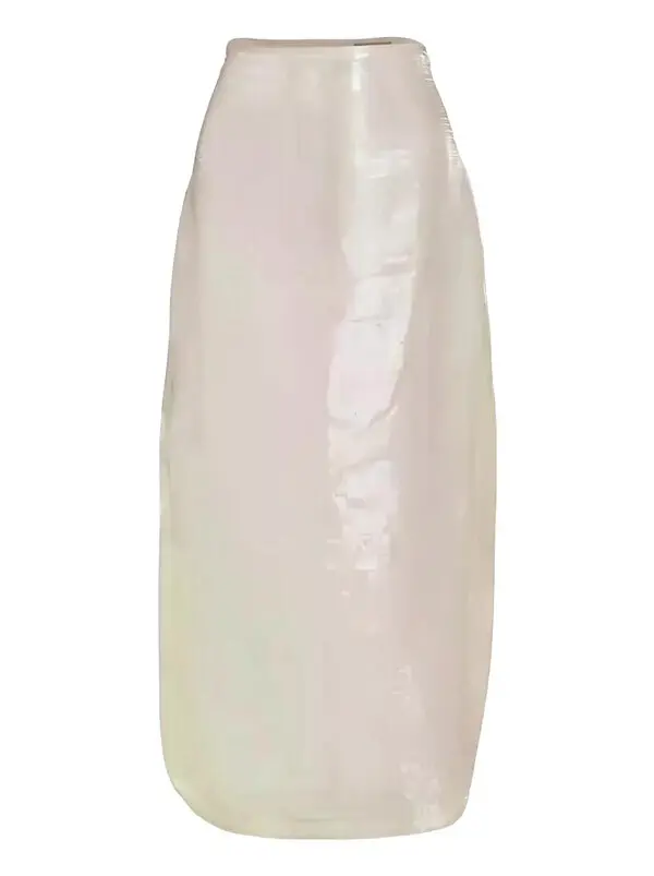 A.W.A.K.E. Mode Sequin Slit Skirt - Neutrals