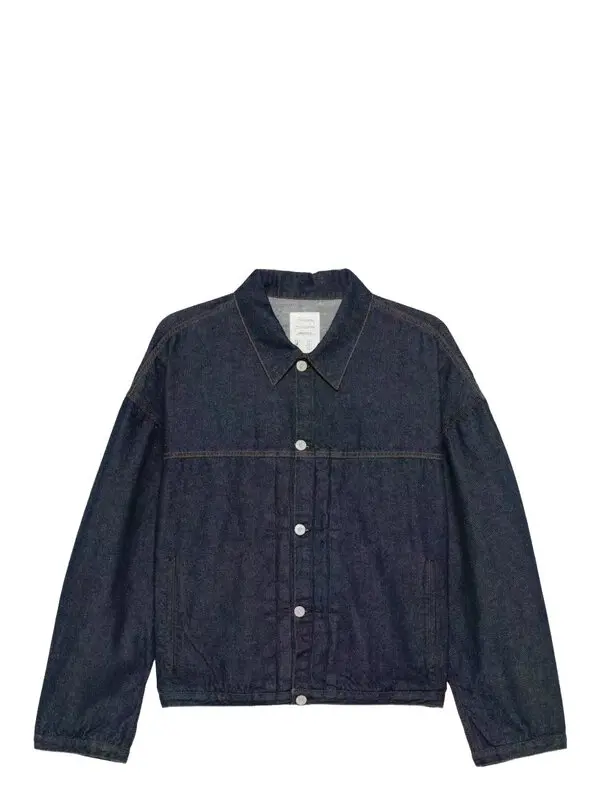 KURO Button-fastening Denim Jacket - Blue