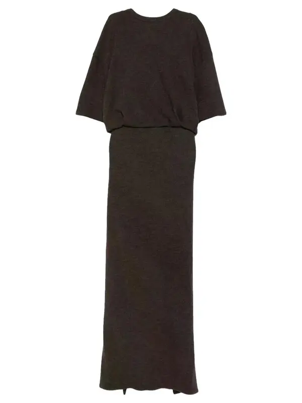 DARKPARK Marlin Short-sleeve Dress - Brown