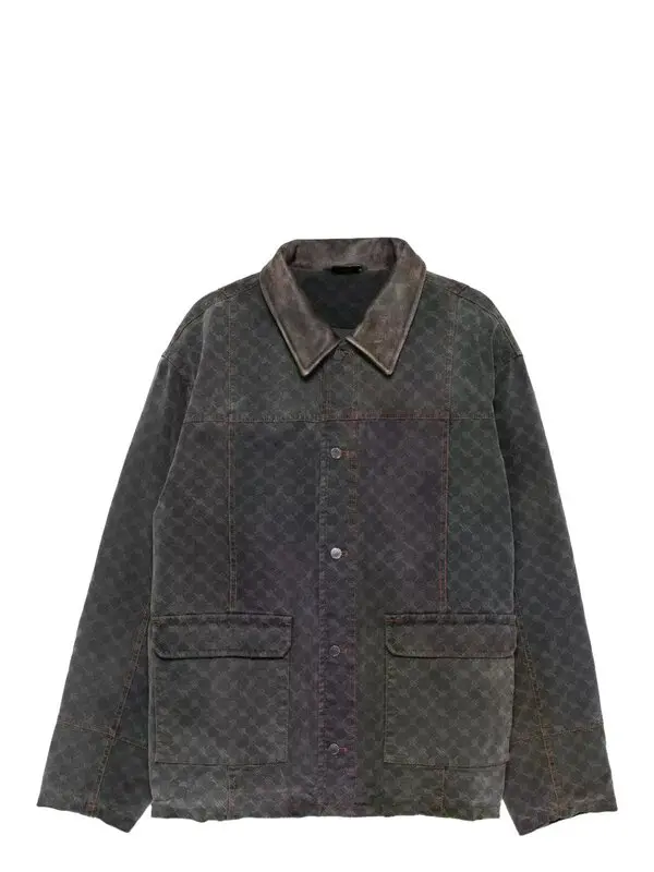 DAILY PAPER Patterned Pocket Jacket - Grey