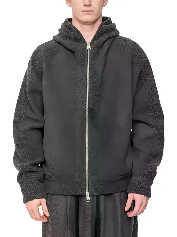 Andrea Ya'aqov Zip-up Hoodie - Grey
