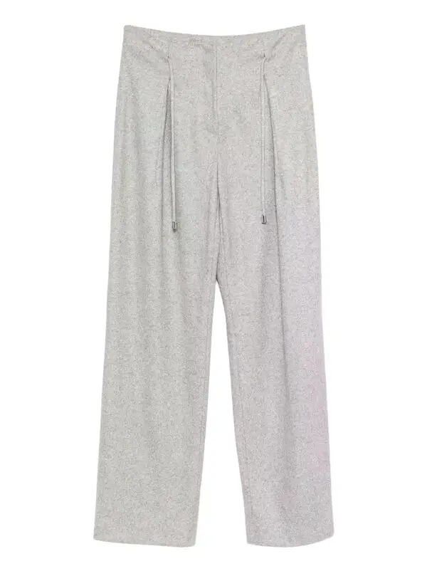 Liviana Conti Drawstring Trousers - Grey