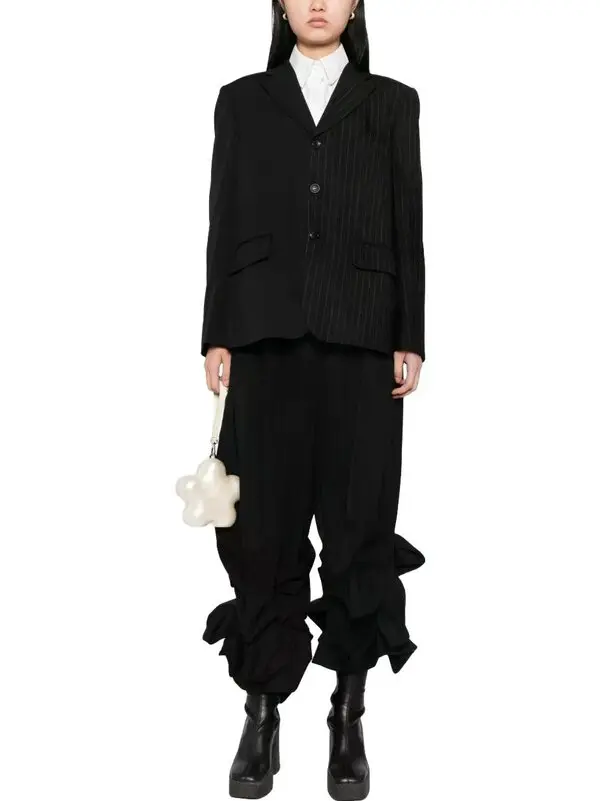 Comme Des Garçons Asymmetric Blazer - Black