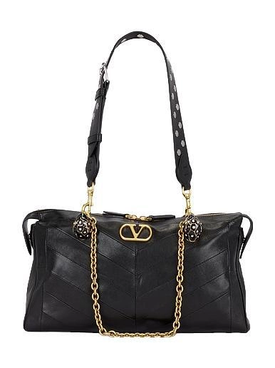 Valentino Garavani Growl Medium Tote Bag - Nero