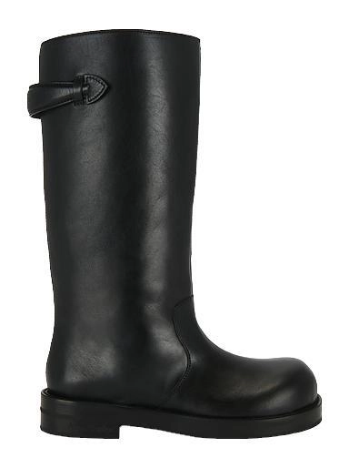 Acne Studios Beshay Leather Boots - Black