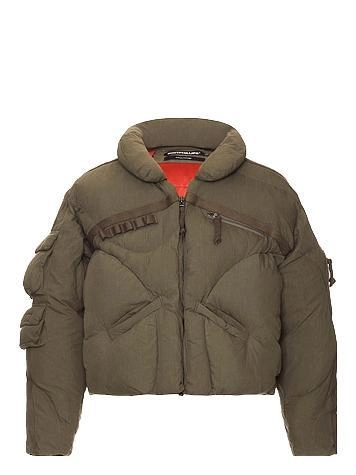 KODY PHILLIPS Cargo Puffer Jacket - Sage