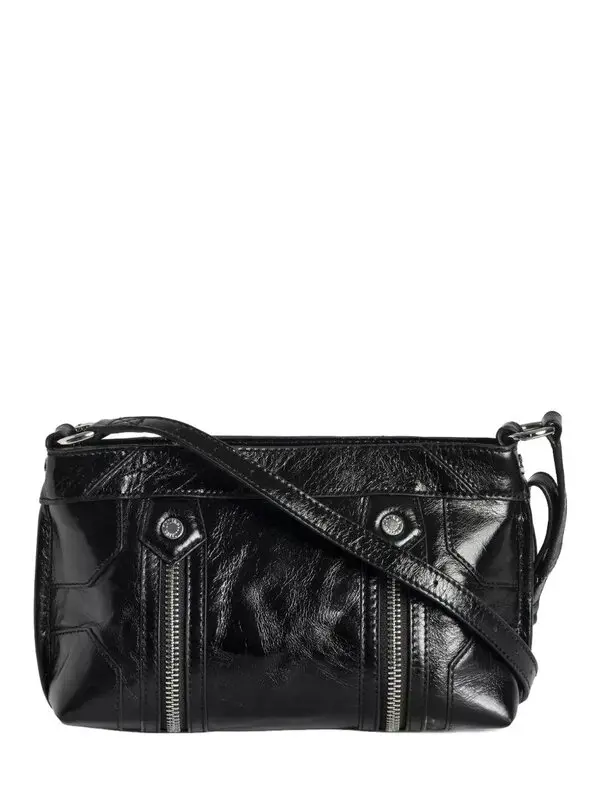 Zadig&Voltaire Patent Leather Shoulder Bag - Black