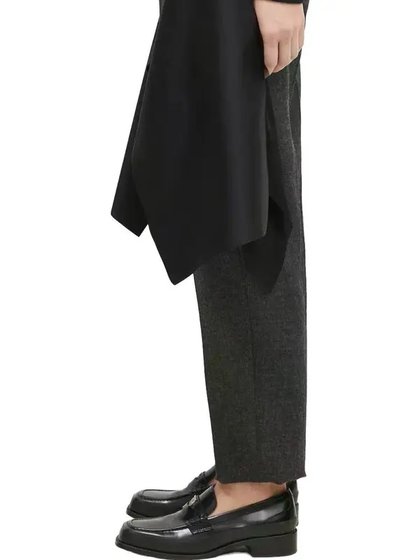 Undercover Draped-panel Trousers - Grey