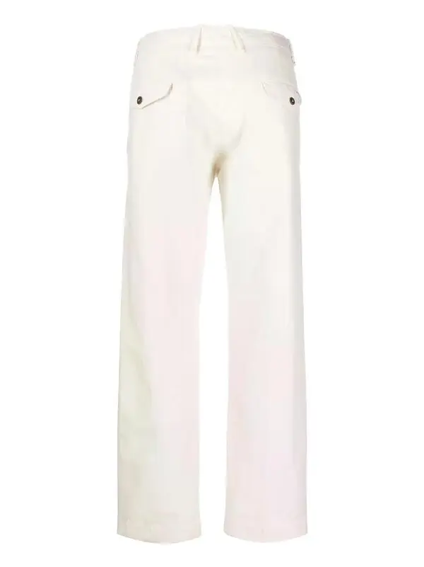 FAY Tapered-leg Chino Trousers - Neutrals