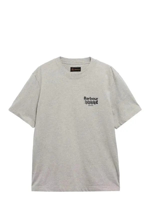 Barbour Graphic-print T-shirt - Grey