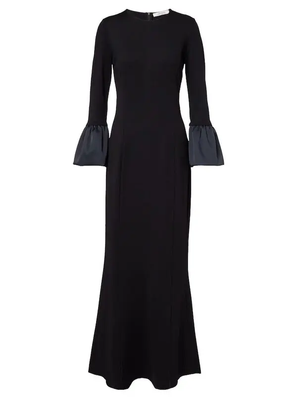 Dorothee Schumacher Cloudy Allure Maxi Dress - Black