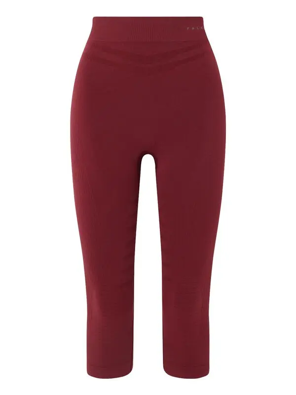 Falke Maximum Warm Stretch-jersey Leggings - Red