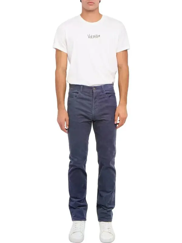 Zadig&Voltaire Steeve Velvet Trousers - Blue