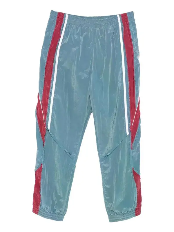 Martine Rose Stripe-detail Track Pants - Blue