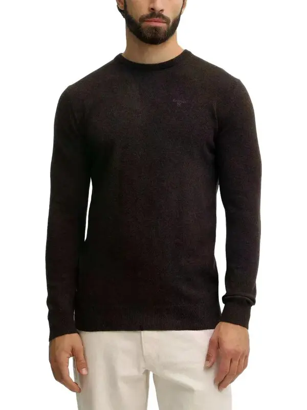 Barbour Logo Knit Top - Brown