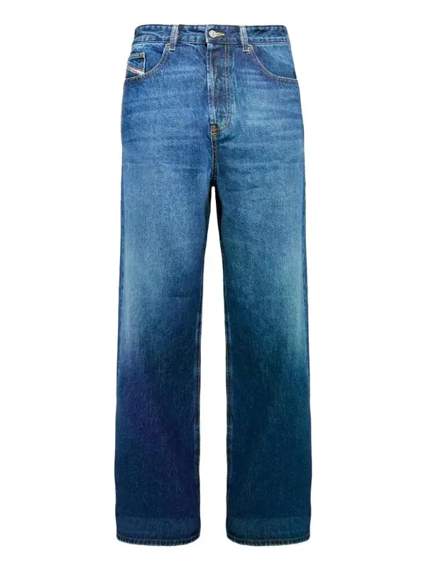 DIESEL® D-rise Jeans With Faded Effect - Blue