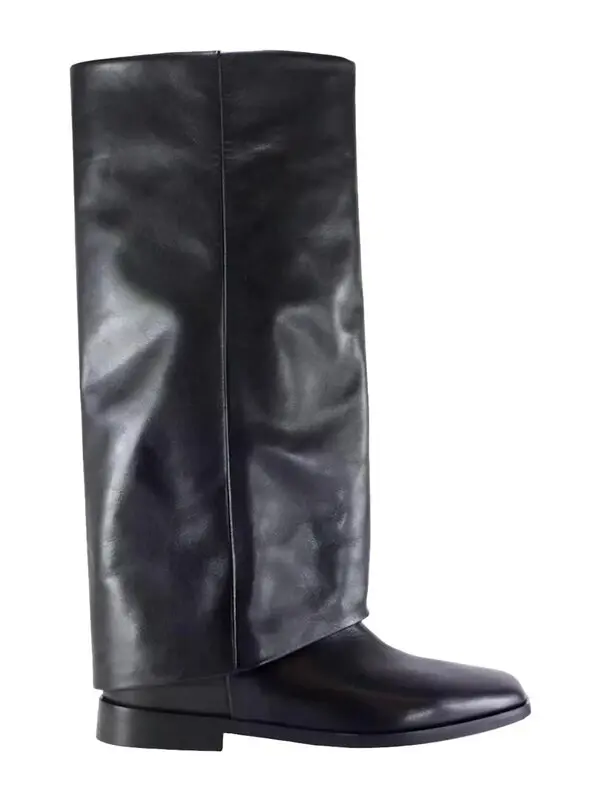 NOTABENE Lupe Square-toe Boots - Black