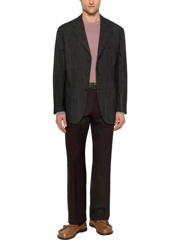 DIKTAT Crew Neck Long Sleeve Sweater - Pink