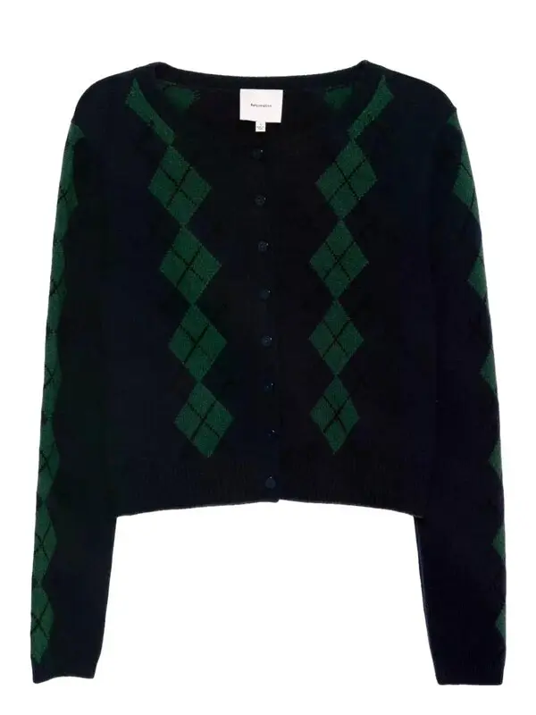 REFORMATION Clara Cardigan - Blue