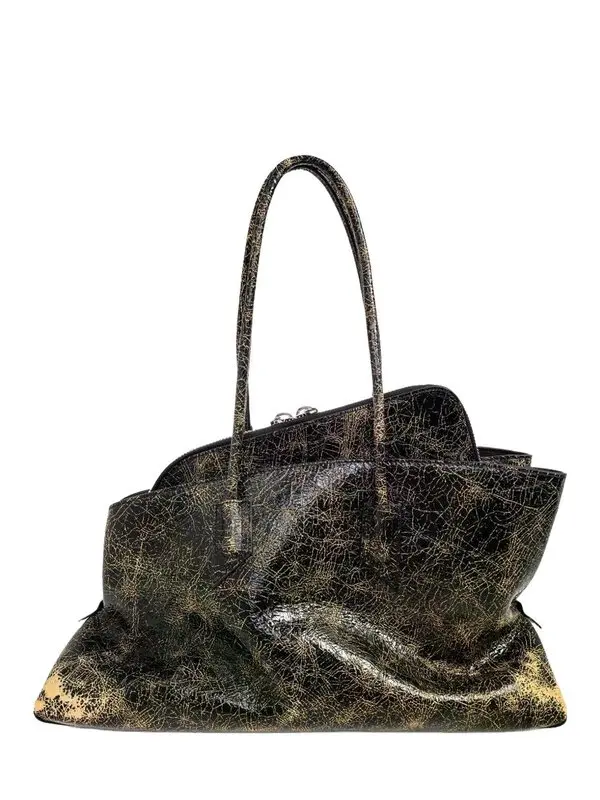 Attico Medium La Passeggiata Tote Bag - Black