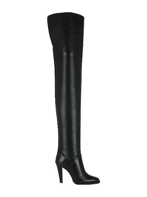 Saint Laurent Chaka Over-the-knee Boots - Nero