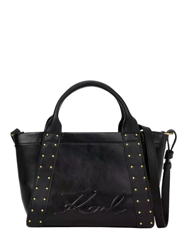 Karl Lagerfeld K/ville Top-handle Tote Bag - Black