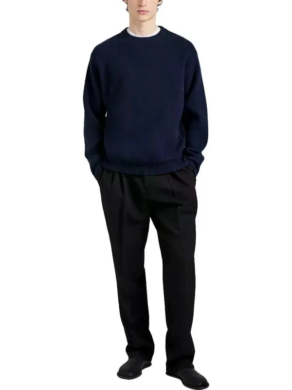 Proenza Schouler Wool Blend Crew Neck Sweater - Blue