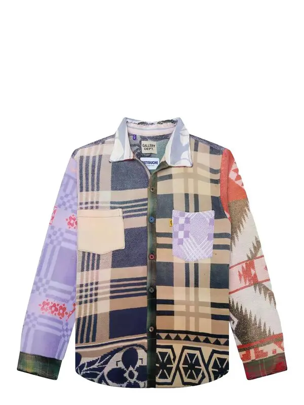 GALLERY DEPT. Marley Flannel Shirt - Neutrals