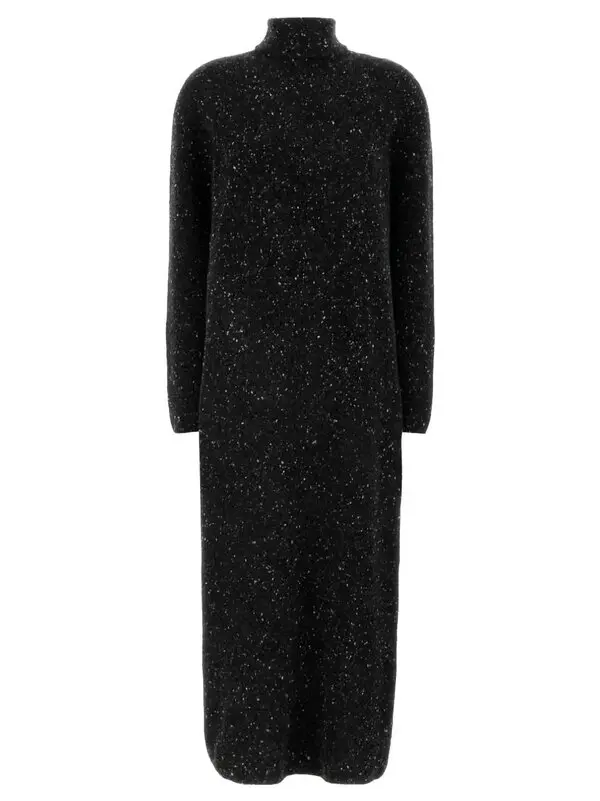 THE ROW Melani Cashmere Sweater Dress - Grey