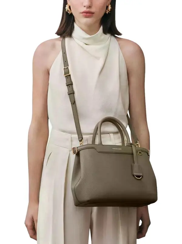 MAISON DE SABRE Palais Leather Tote Bag - Grey