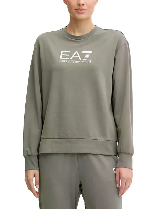 EA7 Logo-print Tracksuit - Green