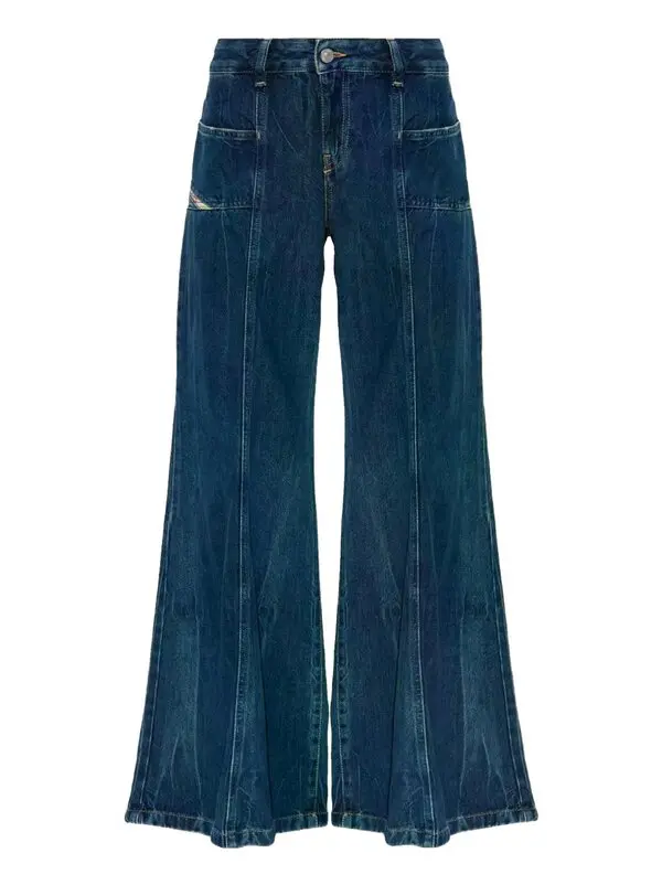 DIESEL® D-akii Panel Jeans - Blue