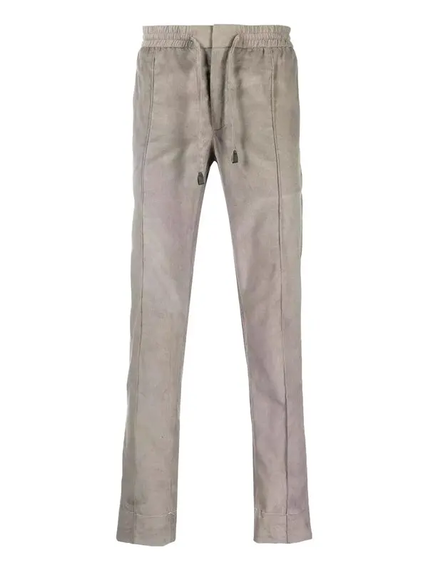 Brioni Drawstring Waist Trousers - Grey