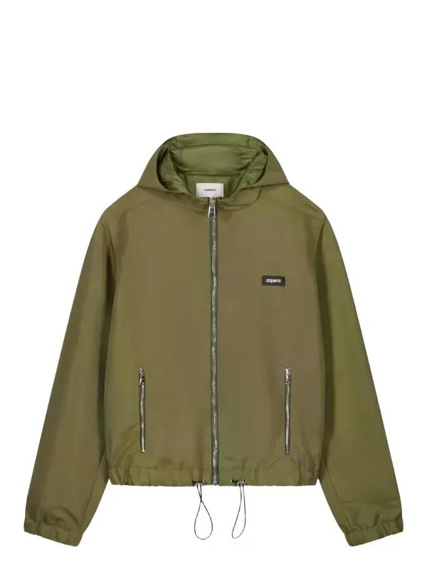 Coperni Hooded Zip-up Jacket - Green