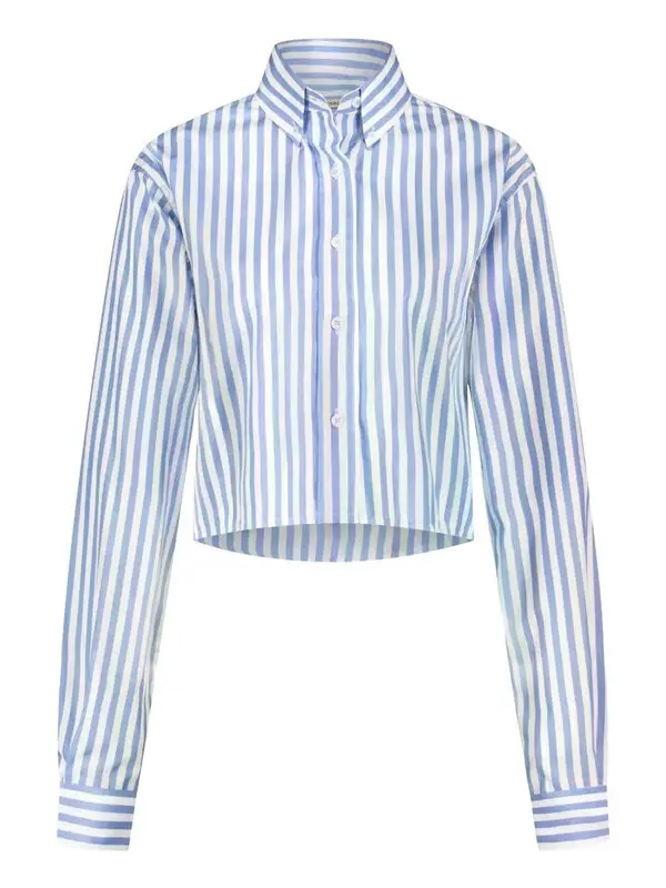 PARAMIDONNA Striped Shirt - Blue